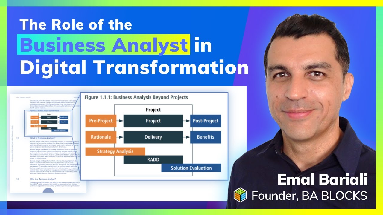 The Role of the Business Analyst in Digital Transformation - YouTube