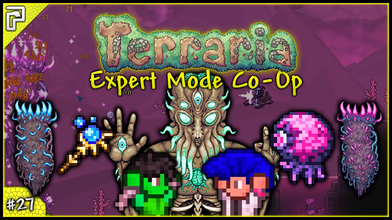 Nebula & Stardust Pillar & Moon Lord! | Terraria 1.3 Expert Mode Co-Op ...