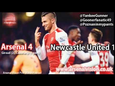 Arsenal Vision Post Match Podcast - EP7: Arsenal 4 Newcastle United 1 ...