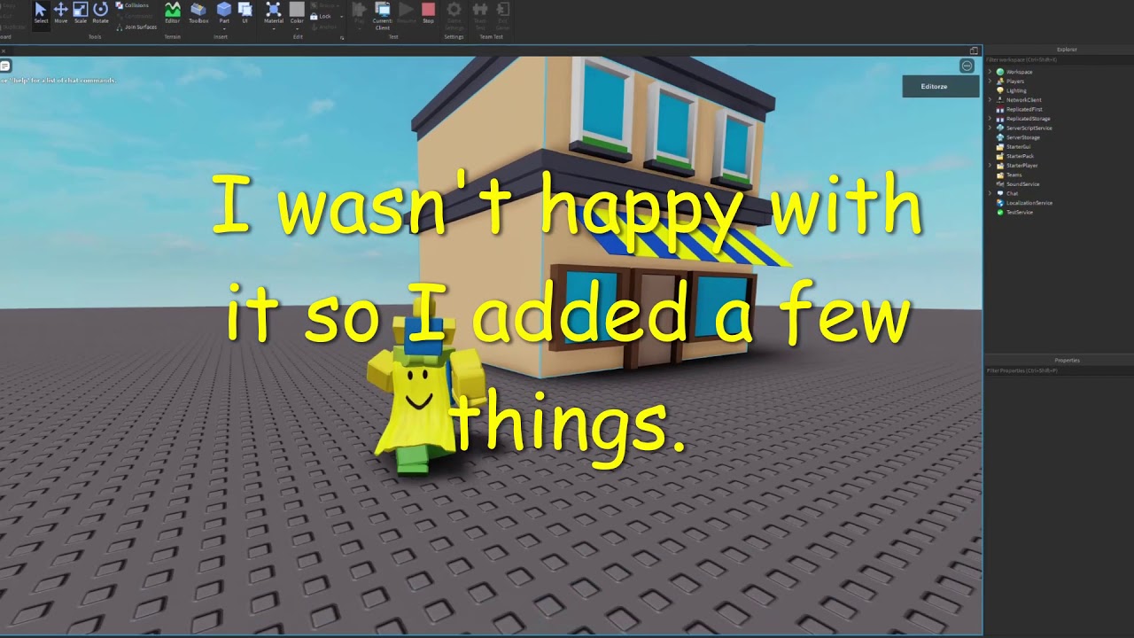 Low Poly Hotel Speed Build | ROBLOX STUDIO - YouTube