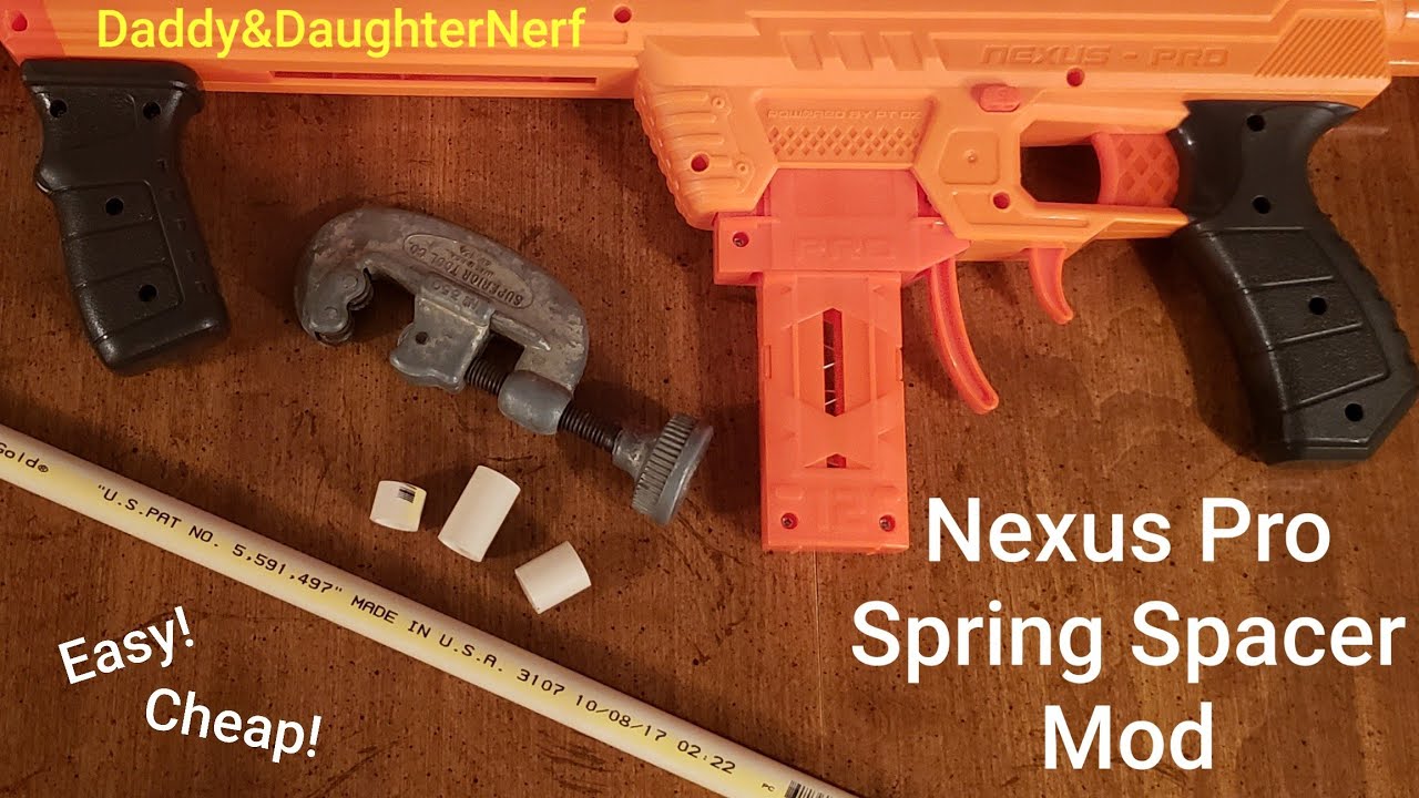Nexus Pro Easy Spring Spacer Mod - YouTube