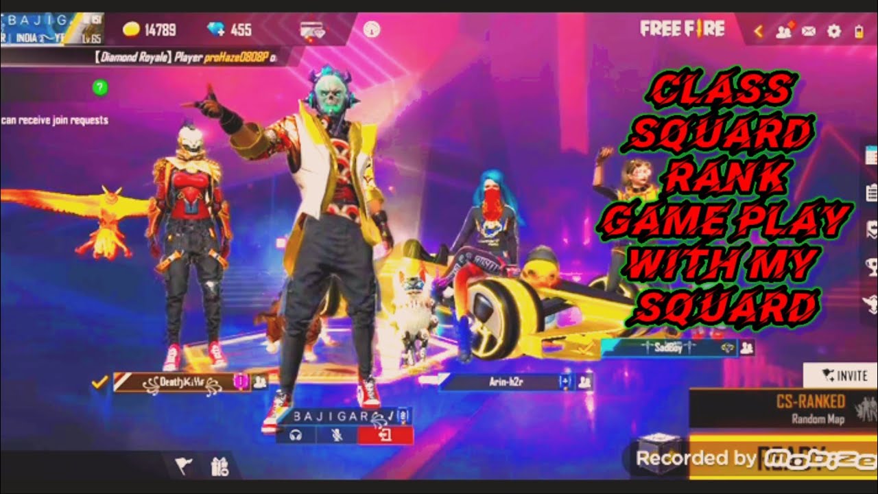 My Squard V/S Enemy Squard...Class Squrd Rank match.....😫😱 - YouTube