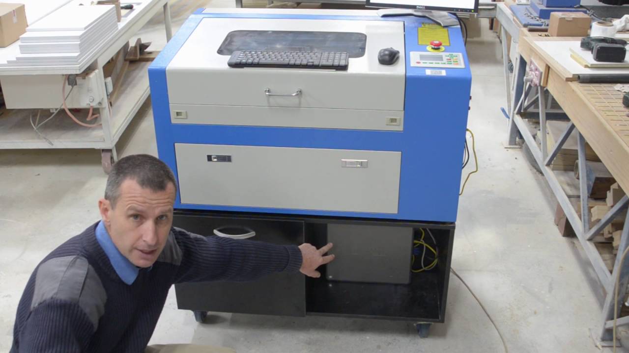 SHOW & TELL my Laser cutting & engraving rig. - YouTube