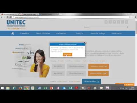 Tutorial Biblioteca virtual - YouTube