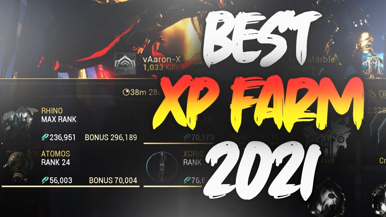 How to RANK UP Mastery Rank FAST in 2021 | How to FARM XP Warframe ...