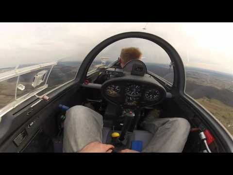 Glider Check Flight 'Grob G103A Twin Astir II' - YouTube