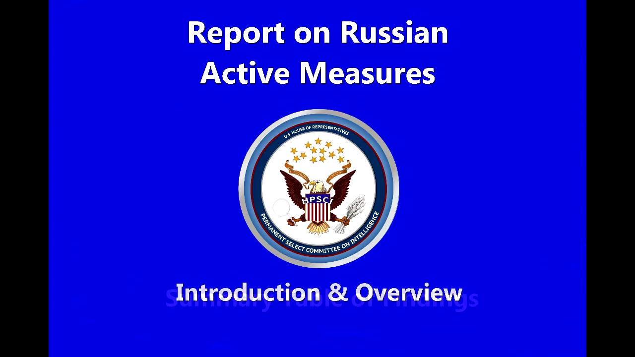 Report on Russian Active Measures 1536031578 - YouTube