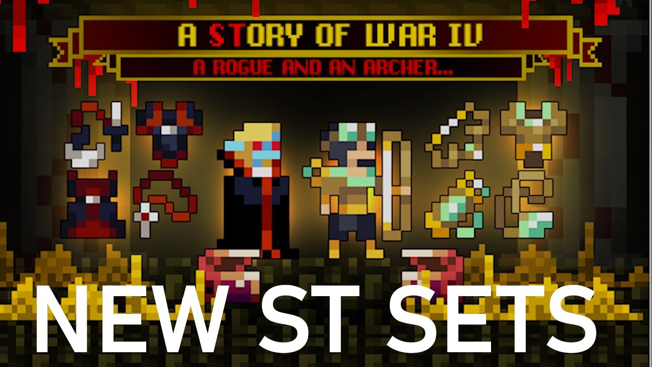 RotMG 2 NEW ST SETS, VAMPIRE ROGUE SET, TREASURE HUNTER ARCHER SET ...