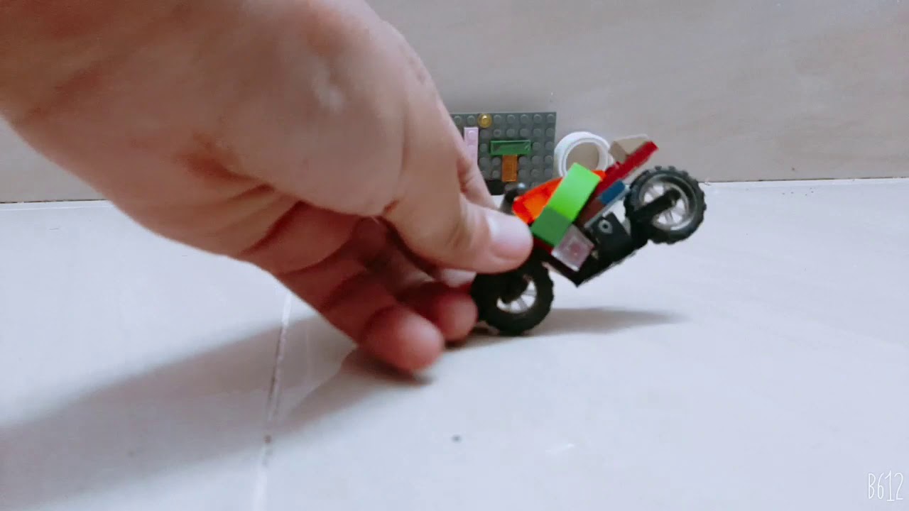Minh lego,cach lap xe may lego - YouTube