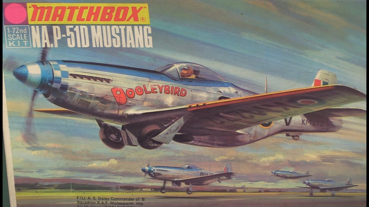 Classic Matchbox: 1/72 P-51D Mustang PK-13 Kit review - YouTube