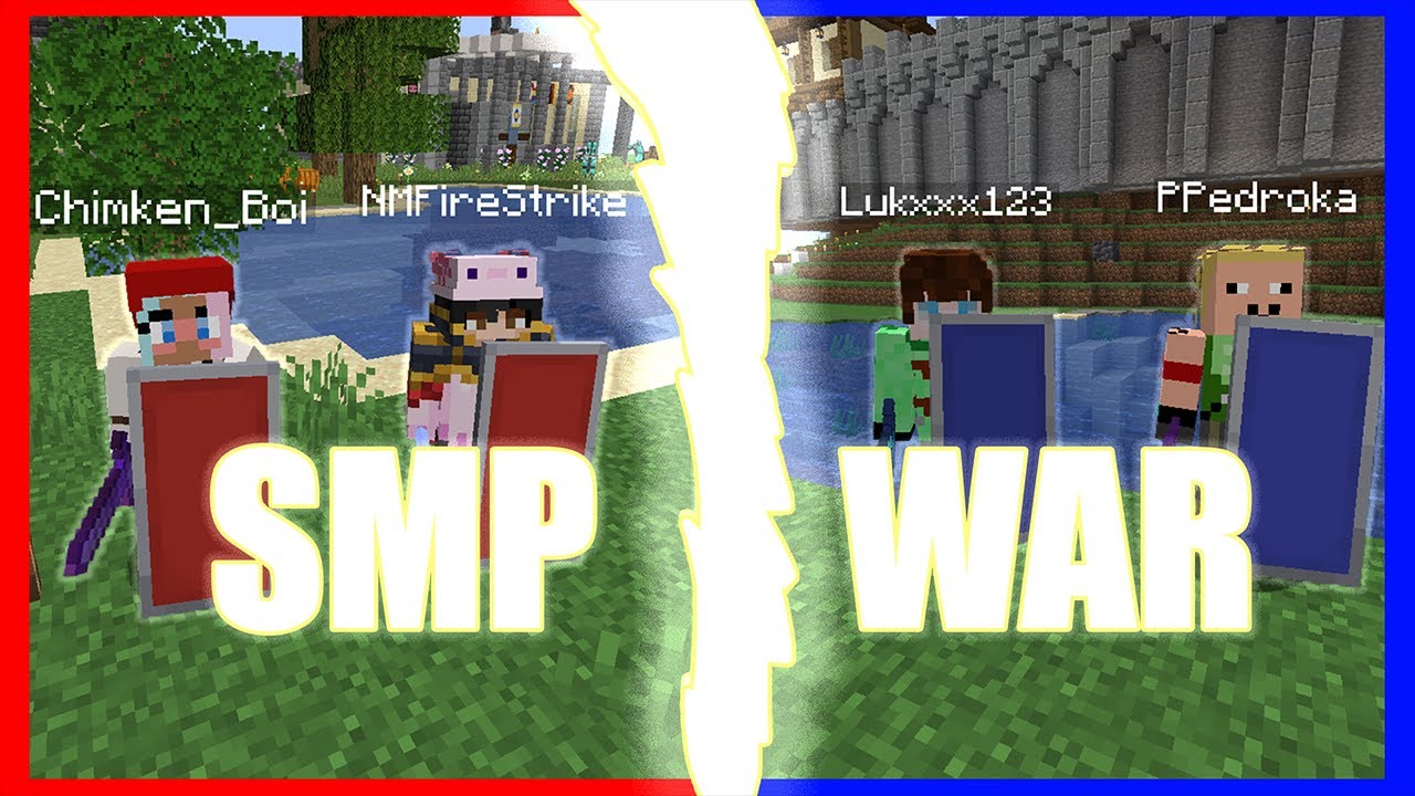 I started a War on an SMP - Minecraft Capture the Flag - YouTube