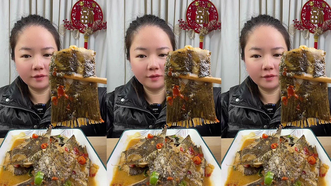 Fish Tail，Asmr Mukbang Chinese Food Eating Challenge10 - YouTube