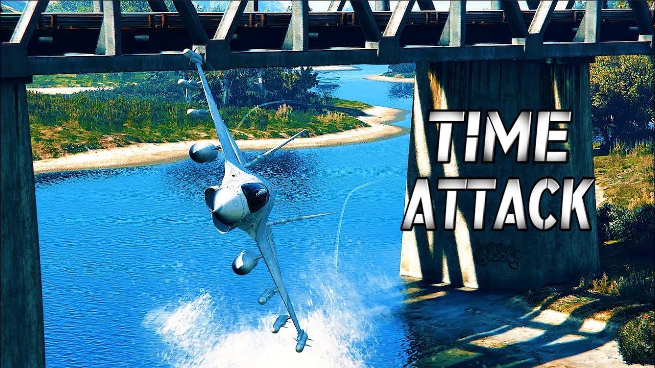 GTA 5 Stunt - 타임 어택 / Time Attack - YouTube