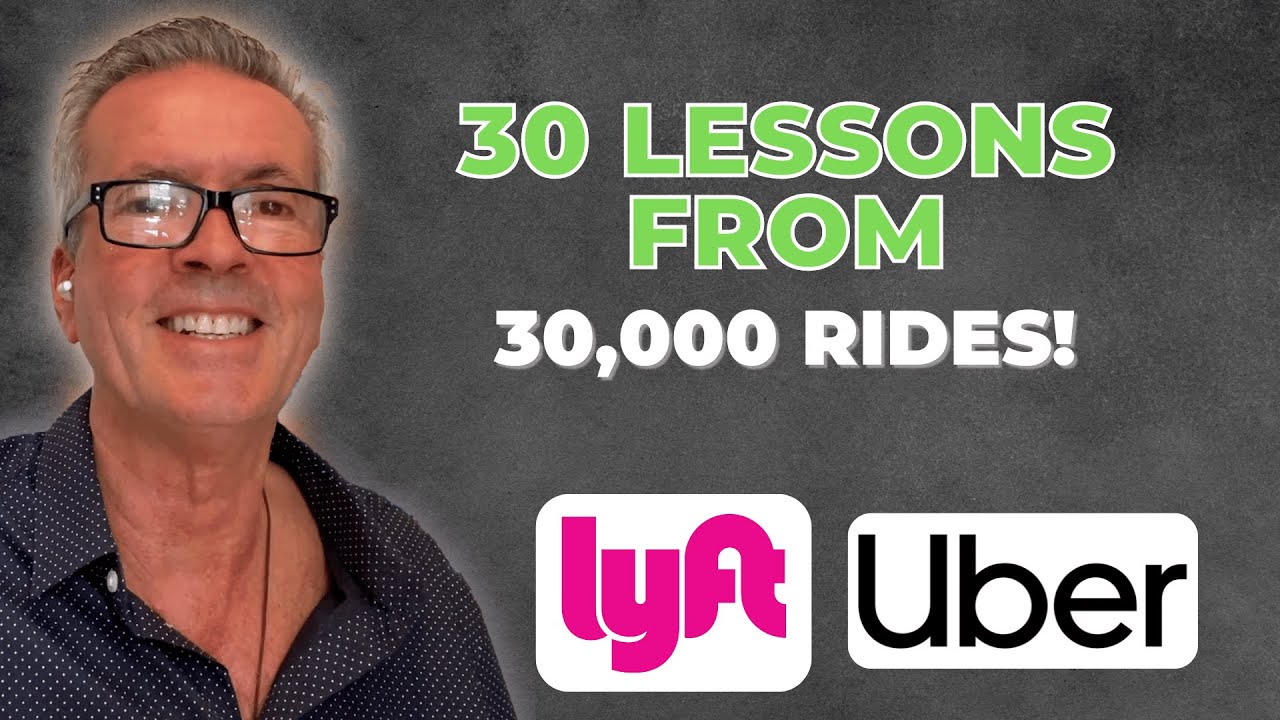 30 Lessons From 30000 Uber/Lyft Rides - YouTube