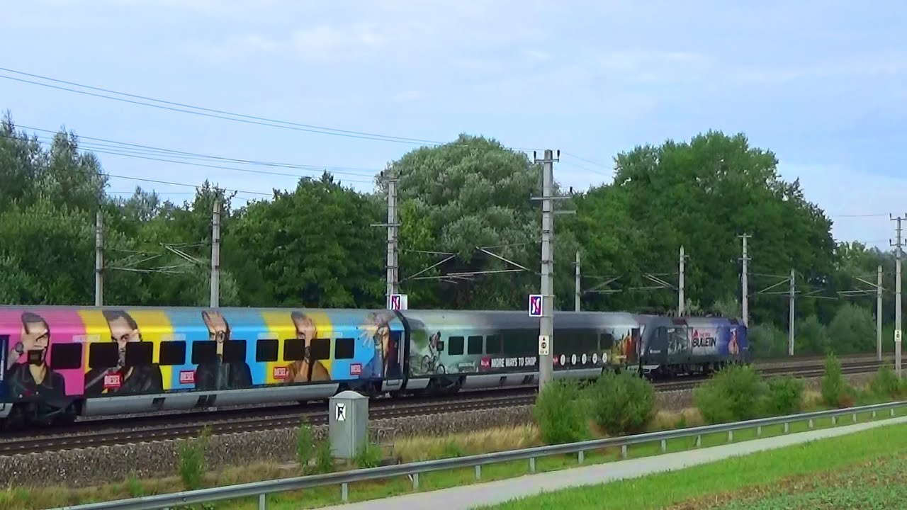 Railjet ÖBB, RJ 260/660, RJ 761, RJ 560, RJ 49, RJ 265/763, RJ 863/63 ...