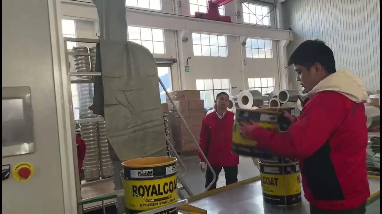 10L-25L tin pail fully automatic production line - YouTube