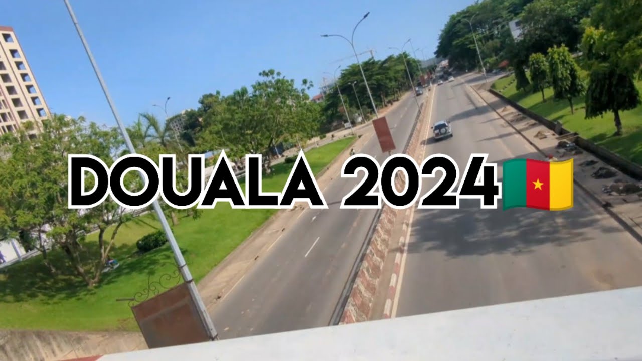 Drive through Popular places in Douala Cameroon 🇨🇲 - YouTube