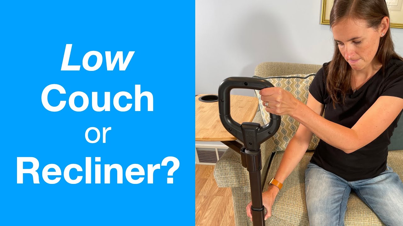 Getting Up From a Low Couch or Chair | Equipment Recommendation - YouTube