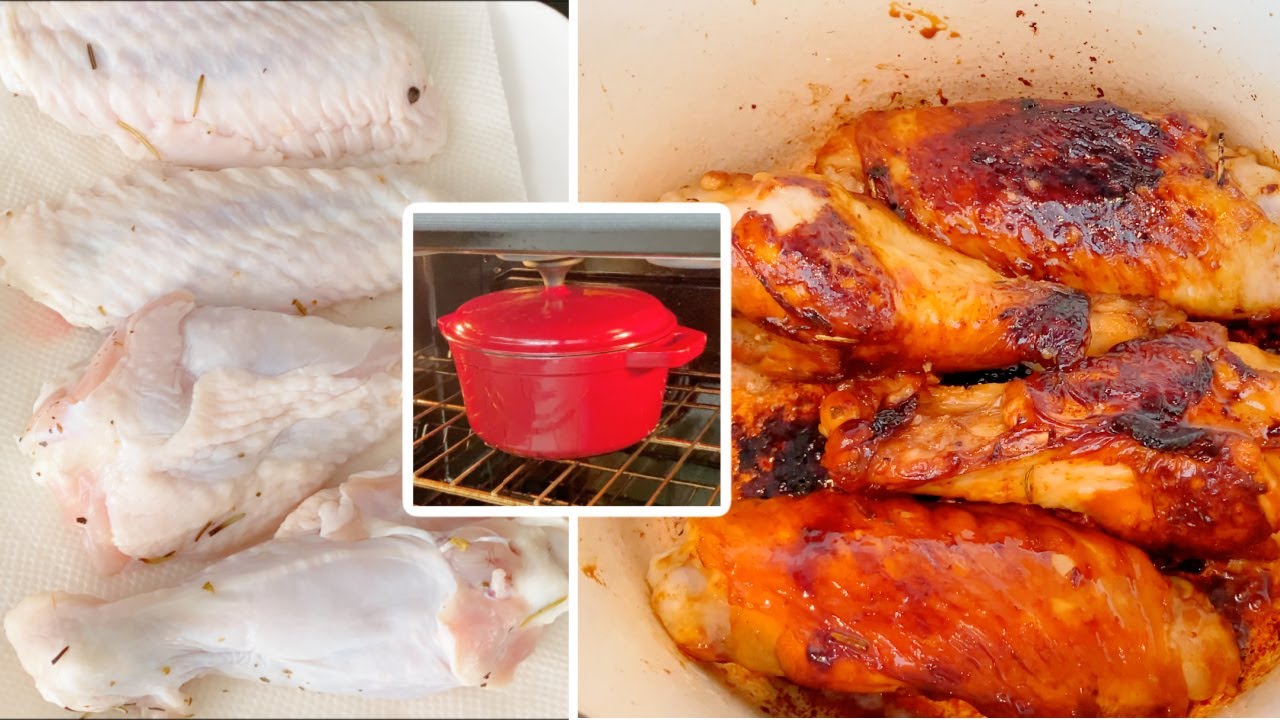 EASY Stewed Turkey Wings and Collard Greens! - YouTube