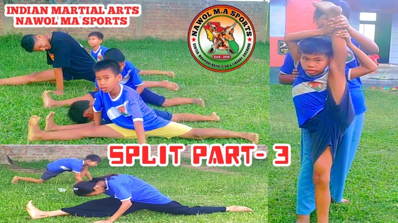 Split Part- 3. Thang-Ta Martial Arts of India. #Nawol MA Sports.. - YouTube