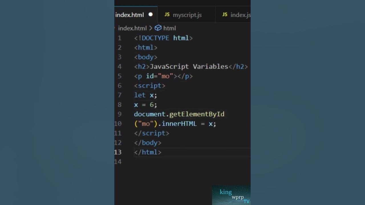 Javascript Variables Webdevelopment Coding Html Javascript Code Programminglanguage