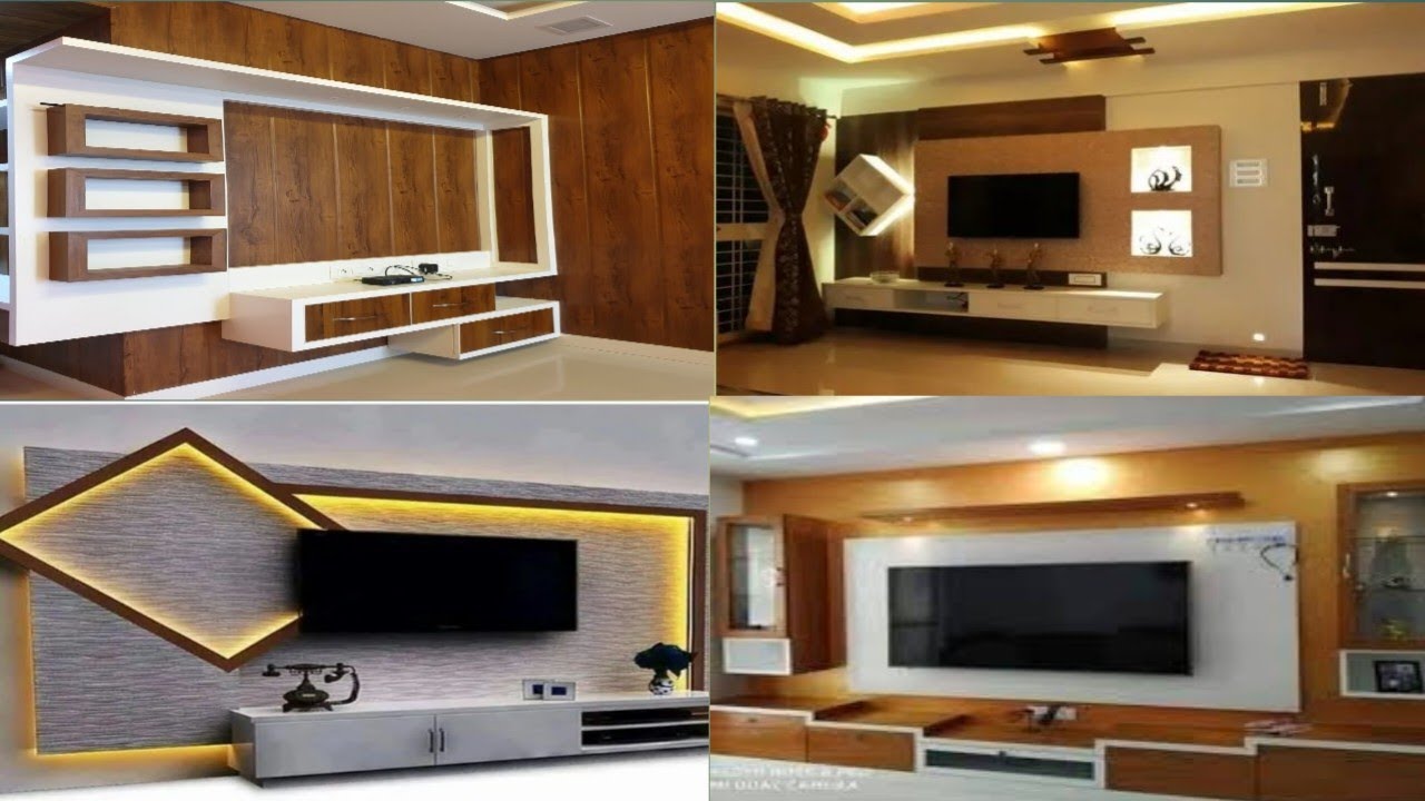 Best top 20+ TV Unit Design // pvc wall Unit design // टीवी यूनिट ...