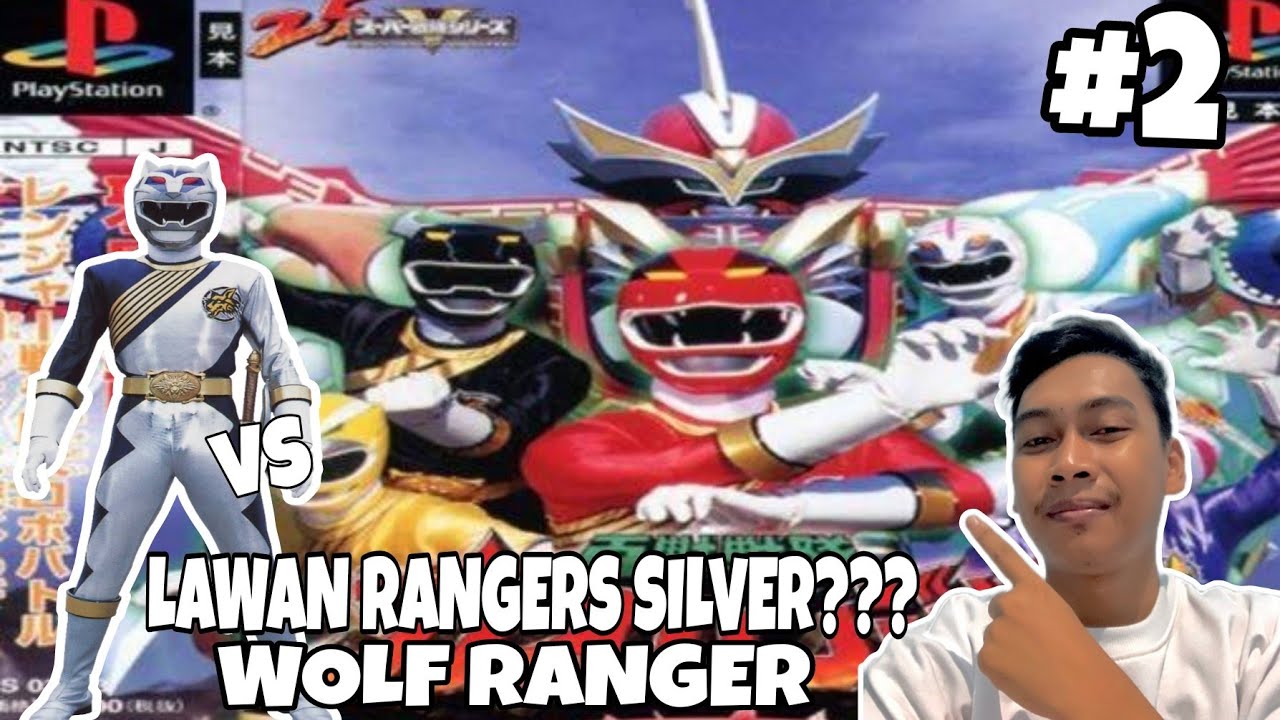 MELAWAN WOLF RANGERS (ZENAKU) POWER RANGERS WILD FORCE DI GAME PS 1 ...