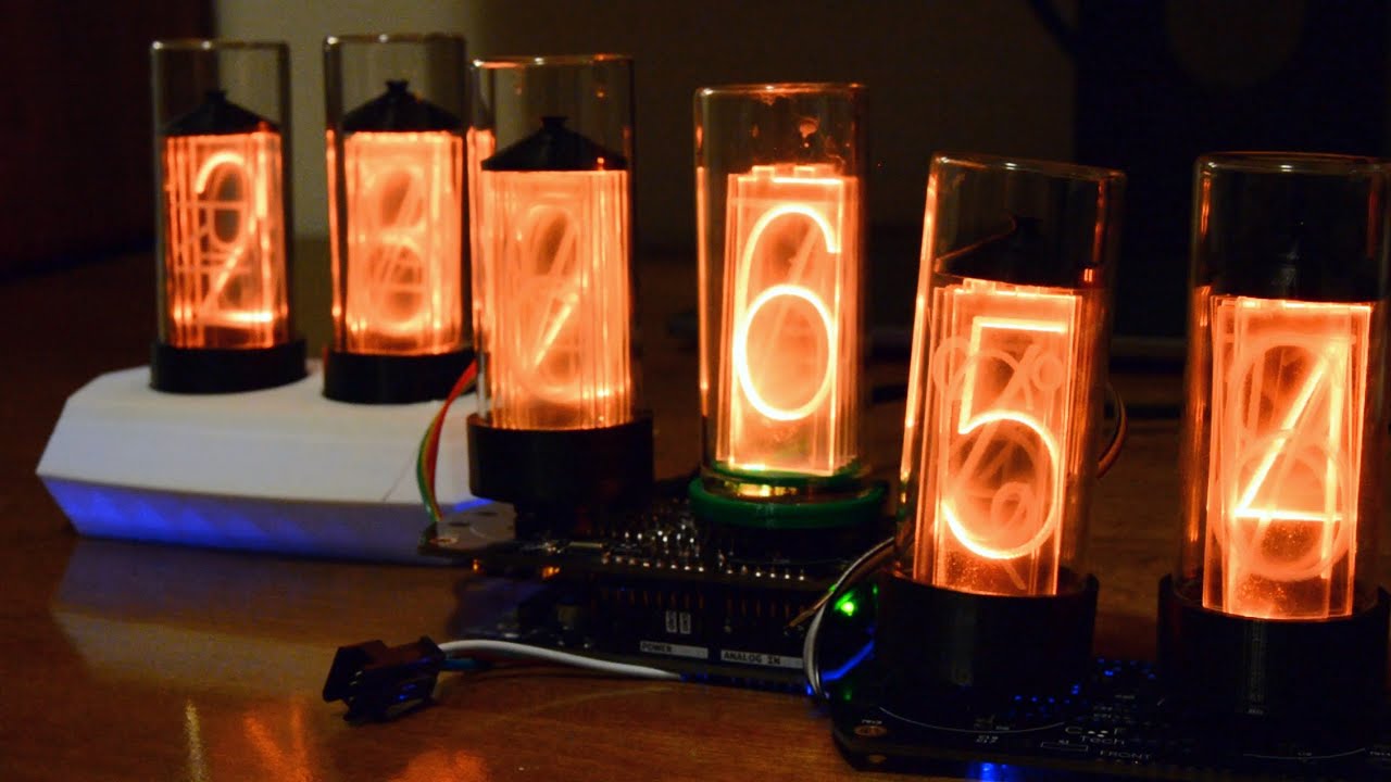 LED Nixie Clock | #MyAltiumStory - YouTube