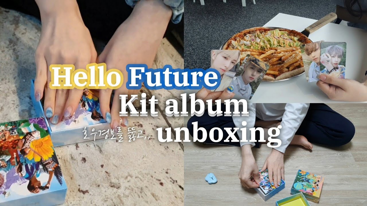 호우경보를 뚫고 헬퓨 키노깡,, | 헬로퓨처 키노앨범 오프깡 • 예판 앨범깡 • Hello Future Kit album ...