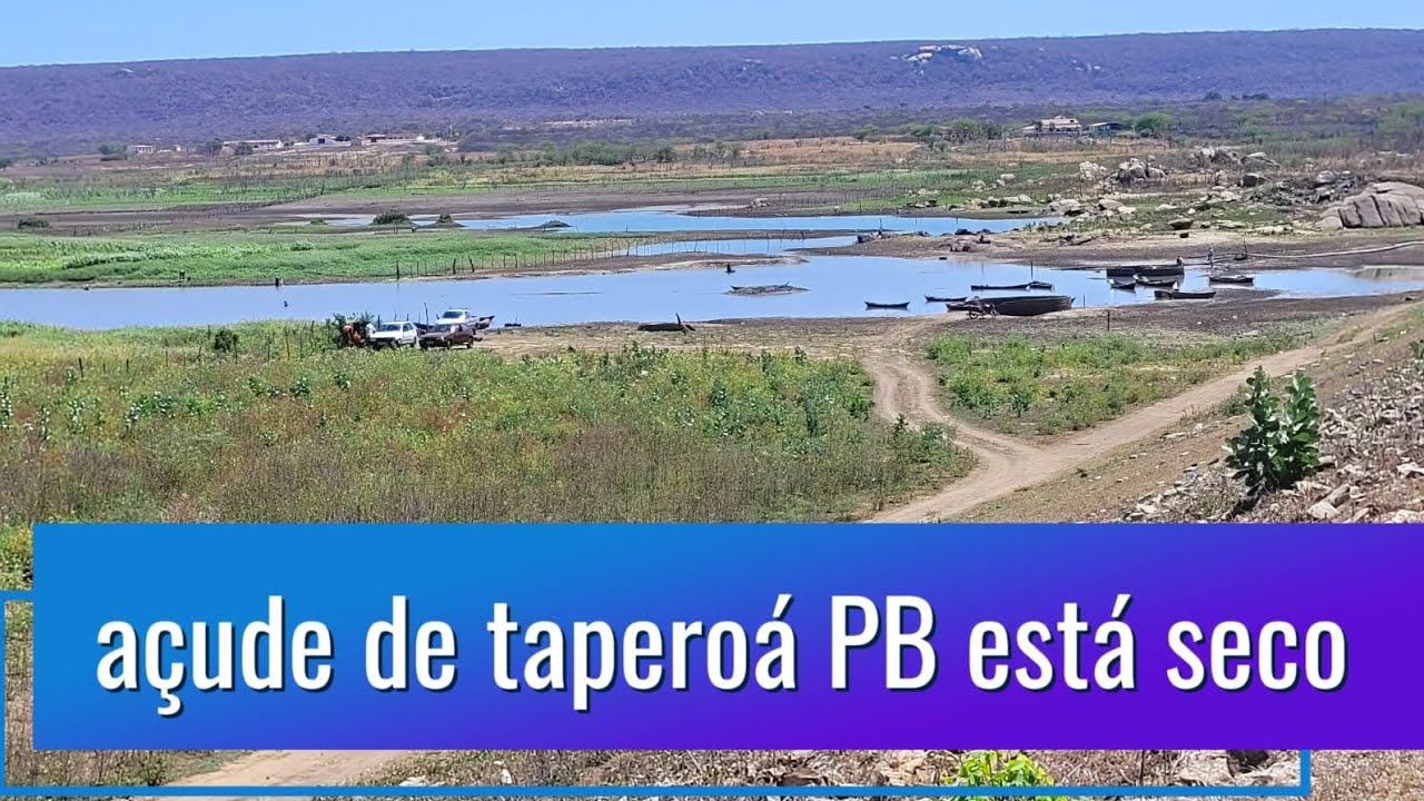 Açude de Taperoá PB esta seco - YouTube