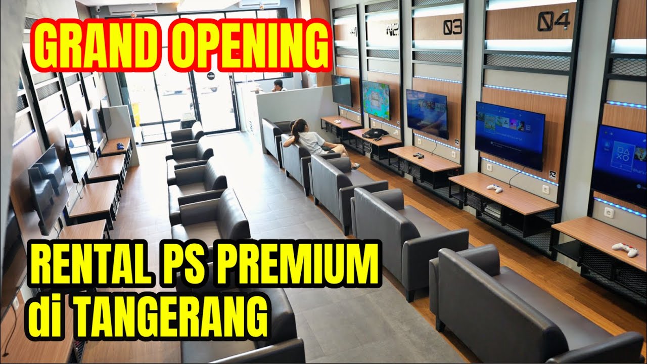 RENTAL PS PREMIUM di TANGERANG, ADA RUANG VIP DAN VVIP - YouTube