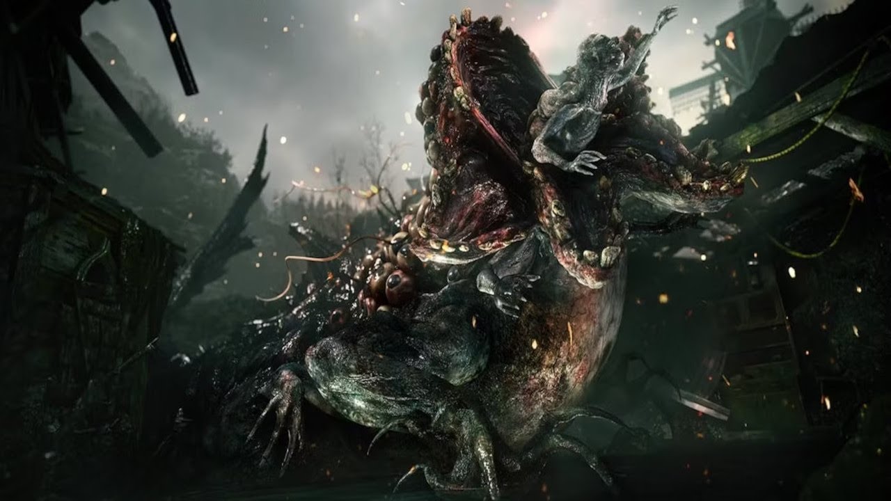 O Monstro Aquático: Enfrentando Moreau em Resident Evil Village - YouTube