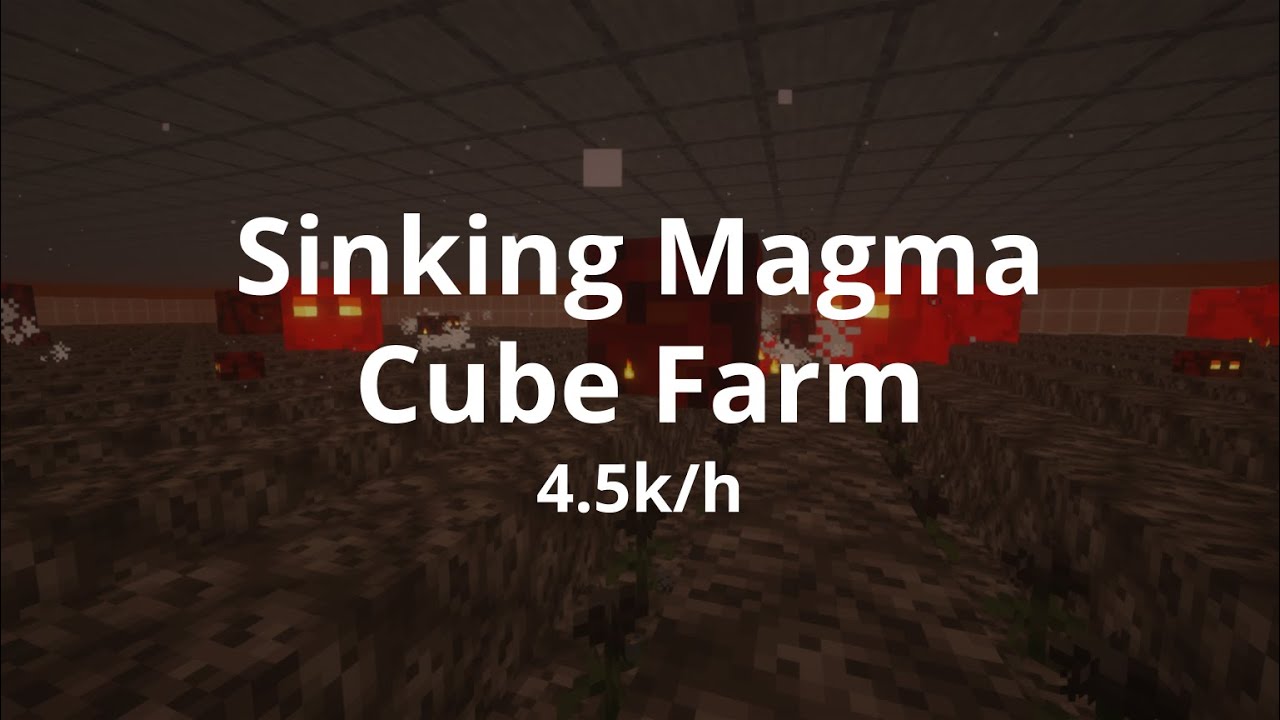 [JE 1.16+] Sinking Magma Cube Farm - 4.5k/h - YouTube