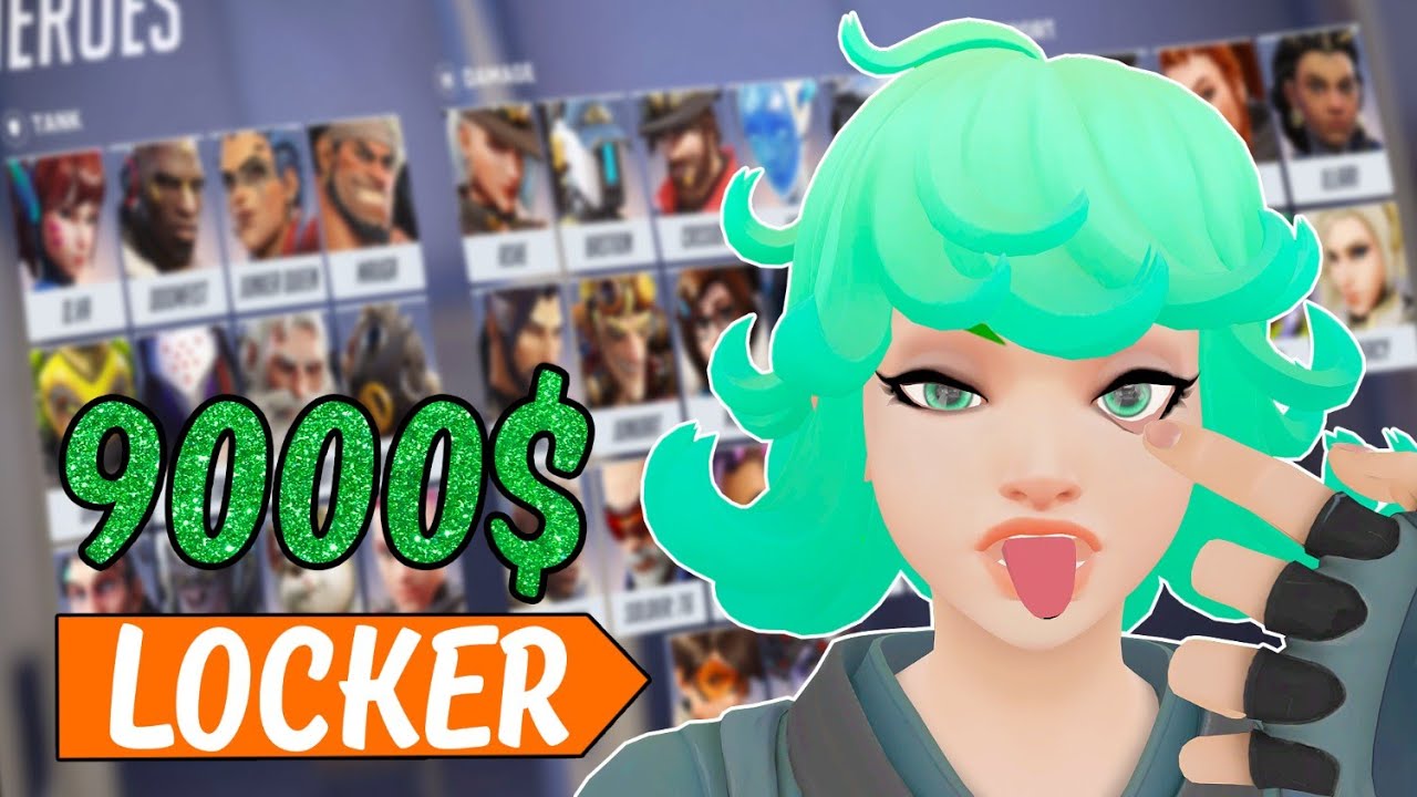 Showcasing my 9000$ Overwatch 2 Locker! - YouTube