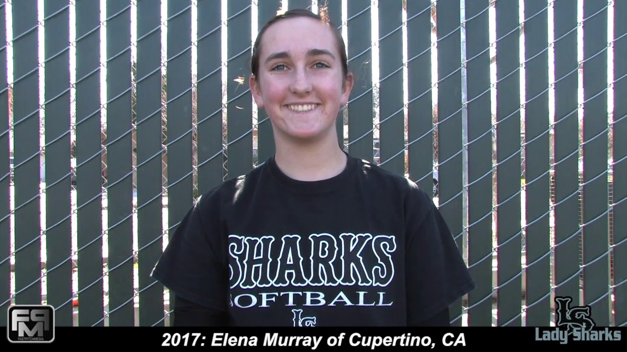 2017 Elena Murray Catcher and 2nd Base Softball Skills Video - YouTube