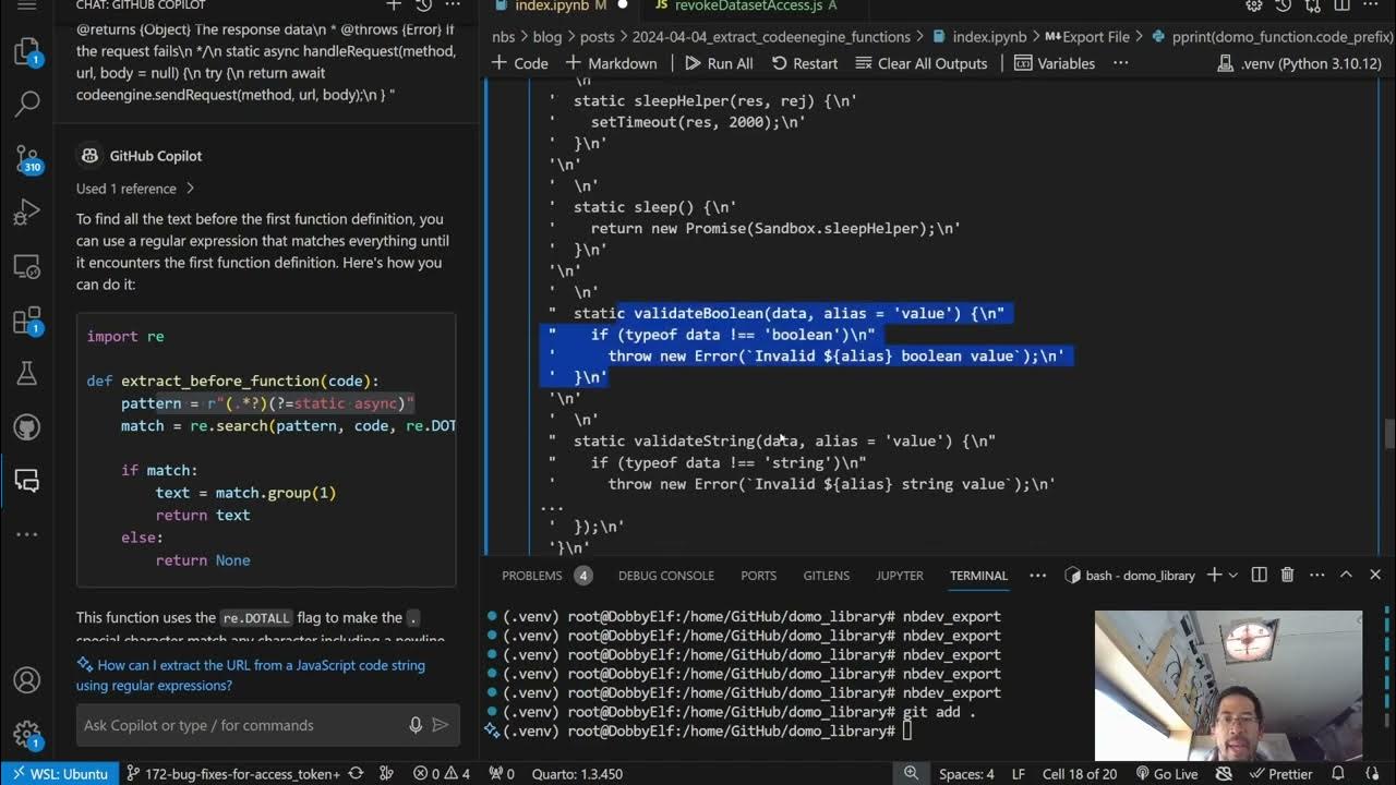Domo - Extract CodeEngine Functions to upload to GitHub part 2 - YouTube