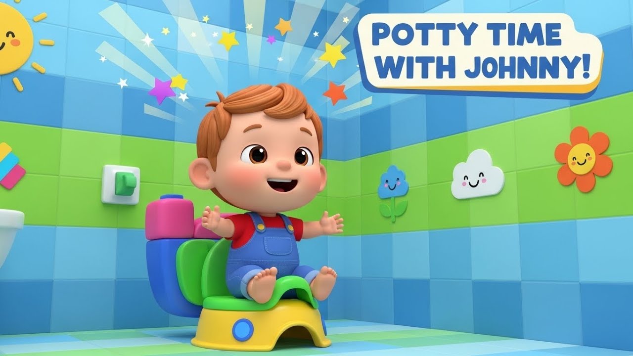 Potty Time With Johnny | Toilet Training Song for Kids | Buzzy Tune’s ...