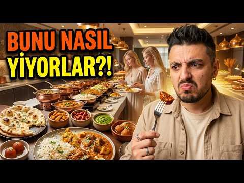 BUNU NASIL YİYORLAR ??! Hindistan'da ki Lüks Otelde HER ŞEYİ Denedim !