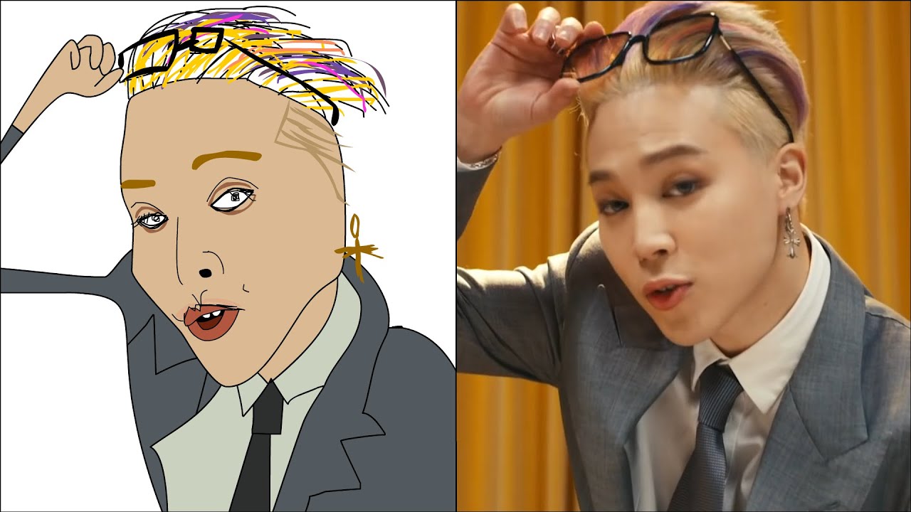 POP DRAWING MEME #249 | BTS - BUTTER | Ruby Fun - YouTube