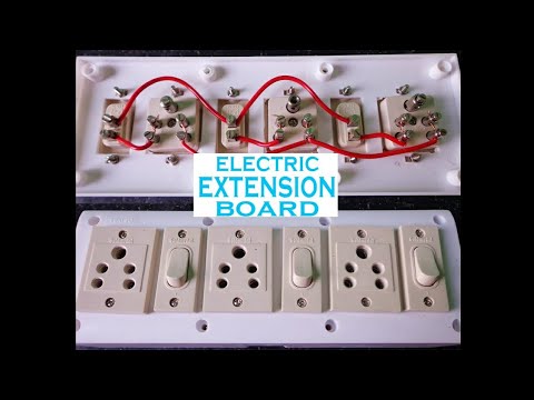 How To Make An Electric Extension Board | MR SHA - YouTube