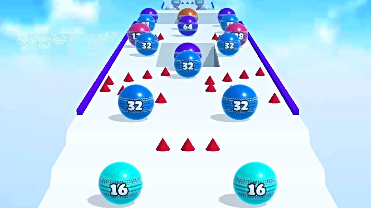 Ball Merge 2048 - 3D Ball Run ! All Levels Gameplay (1189-1192) android ...