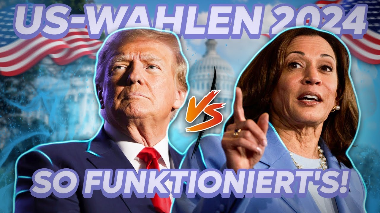 Die US-Wahlen erklärt: Wahlsystem, Wahlmänner und Swing States! - YouTube