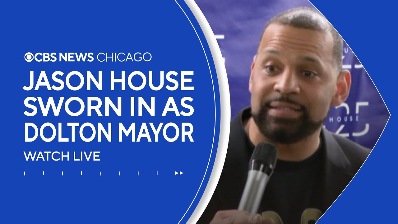 Jason House to be sworn in as Dolton's new mayor l CBS News Chicago ...