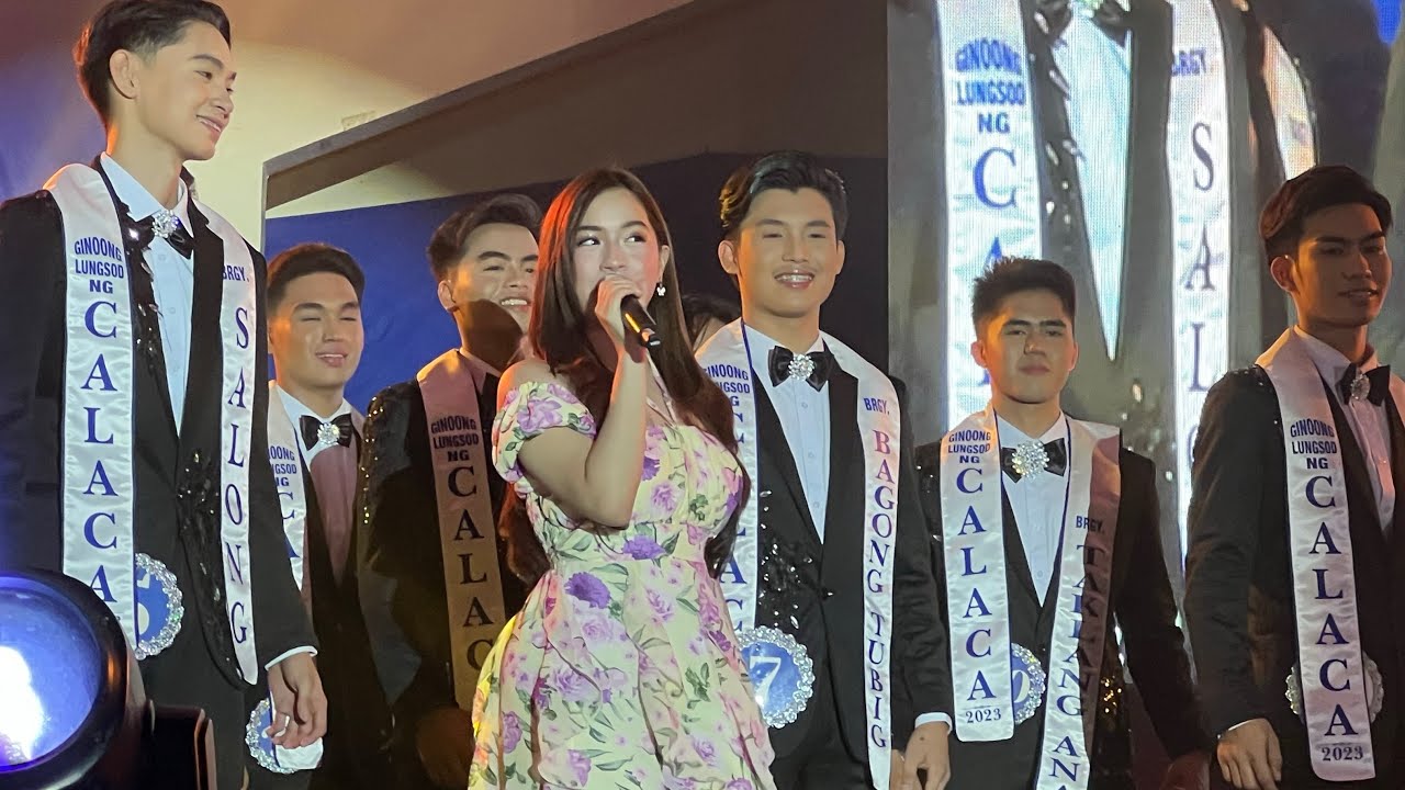 Jillian Ward at Ginoong Lungsod ng Calaca 2023 Calaca City, Batangas ...