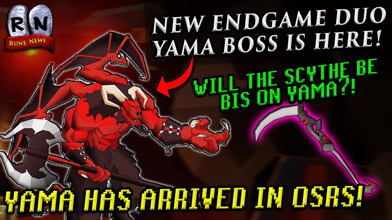 Yama Has Arrived in OSRS! Here's Everything You NEED to Know! - YouTube