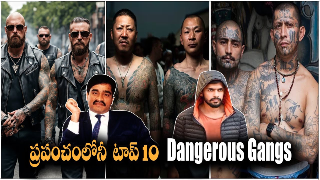Top 10 Most DANGEROUS Gangs You Won't Believe Exist in Telugu - YouTube