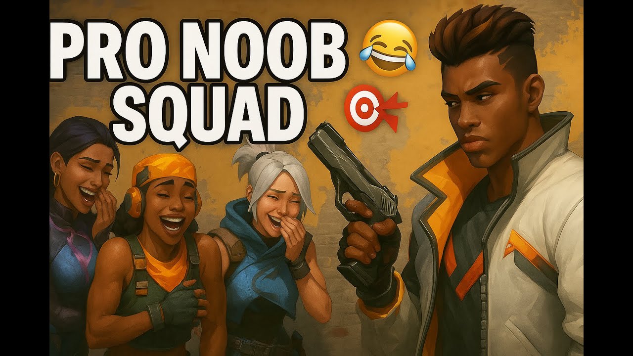 NOOB SQUAD GOES WILD - Valorant Live Stream Comedy Gold - YouTube