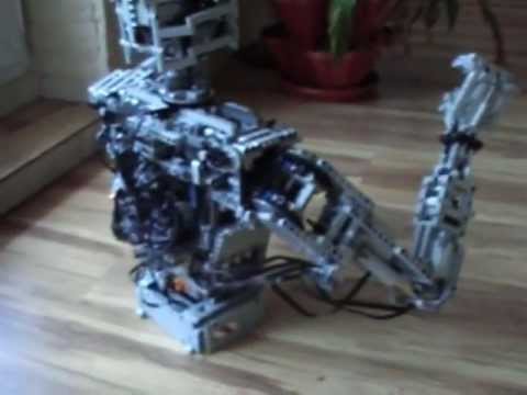 TERMINATOR , Lego , fully motorized , more details - YouTube