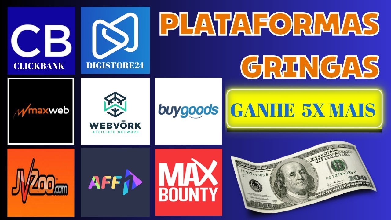 🤑Melhores Plataformas GRINGAS Para Afiliados. - YouTube