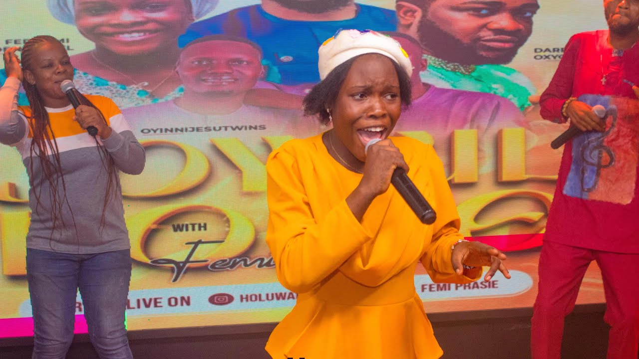 Femi praise x Feranmi Golden Angel Joyful Noise April edition - YouTube